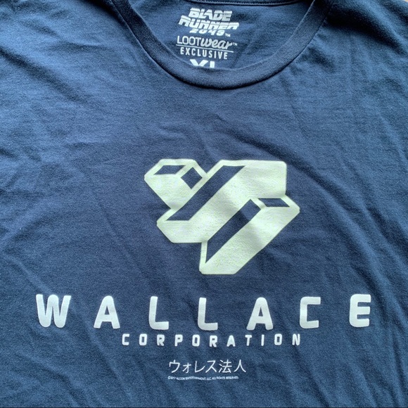 Loot Crate | Shirts | Blade Runner Wallace Corp Tshirt Mens Xl Loot ...